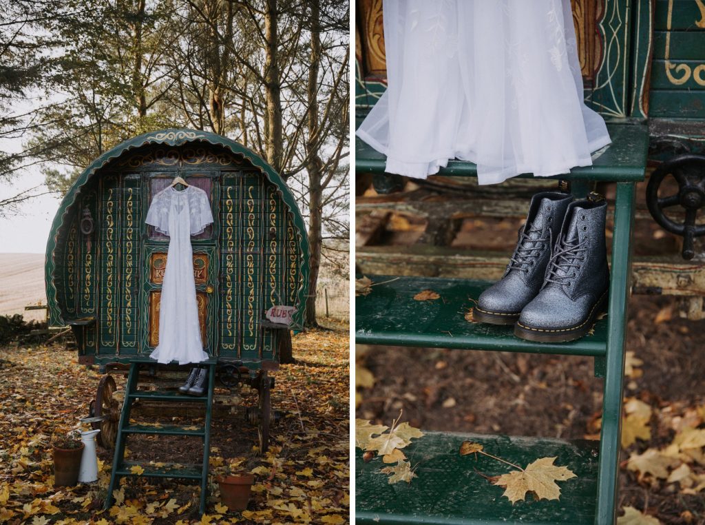 Nicole & Callum | Roulotte Retreat | Scotland Elopement